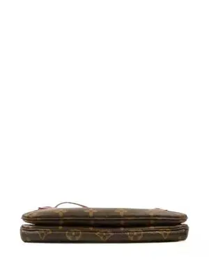 LOUIS VUITTON Twice Monogram Canvas Shoulder Bag