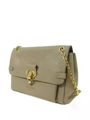 LOUIS VUITTON Pm Monogram Empreinte Vavin Shoulder Bag Neutrals