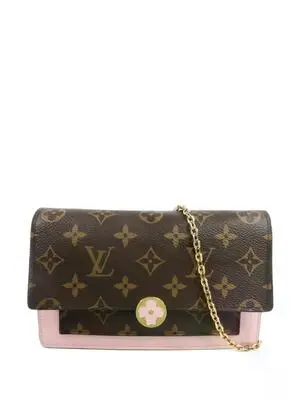 LOUIS VUITTON Flore Chain Wallet Shoulder Bag
