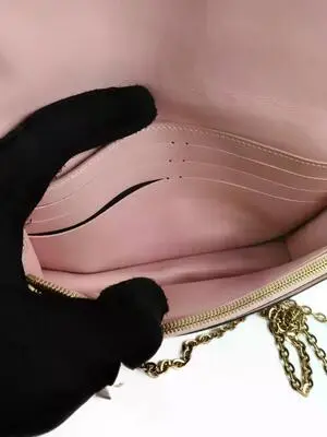 LOUIS VUITTON Flore Chain Wallet Shoulder Bag