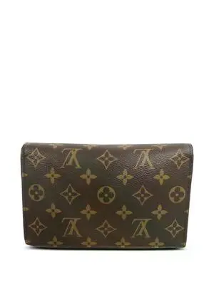 LOUIS VUITTON Flore Chain Wallet Shoulder Bag - Brown