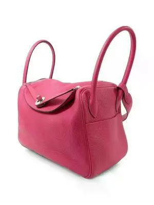 Hermès 26 Lindy Leather Shoulder Bag