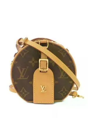 LOUIS VUITTON Mini Boîte Chapeau Monogram Messenger Bag - Brown
