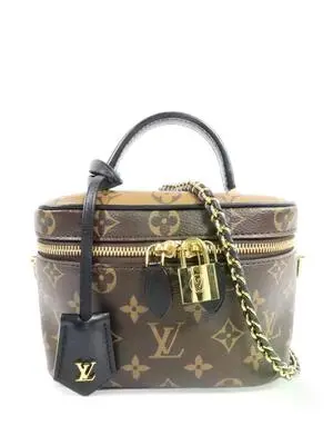 LOUIS VUITTON Pm Vanity Monogram Reverse Bag - Brown