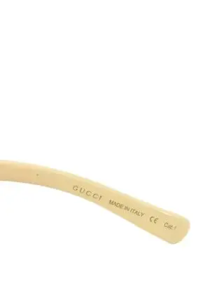 Gucci Geometric-frame Sunglasses