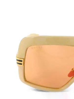 Gucci Geometric-frame Sunglasses