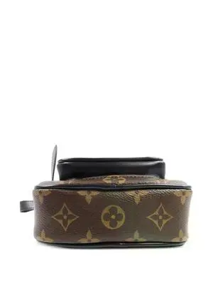 LOUIS VUITTON Monogram Macassar Christopher Shoulder Bag