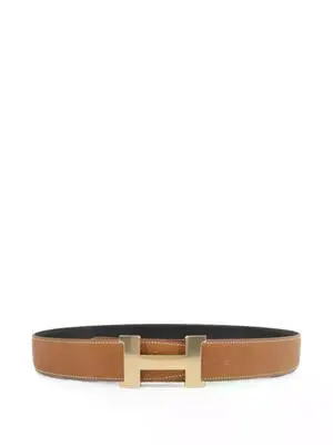 Hermès 2021 H Togo Leather Belt