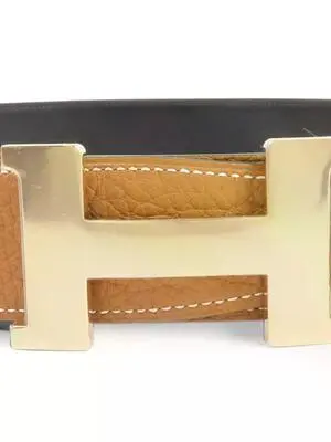 Hermès 2021 H Togo Leather Belt