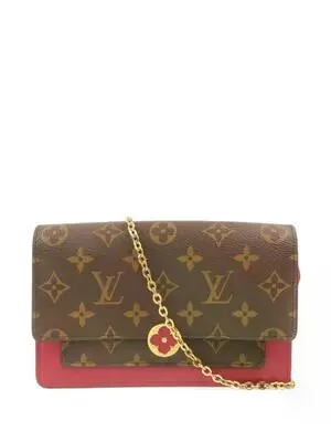 LOUIS VUITTON Flore Monogram Shoulder Bag - Brown