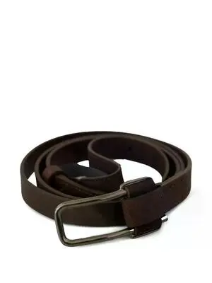 Costume National Buckle-fastening Leather Belt - Brown