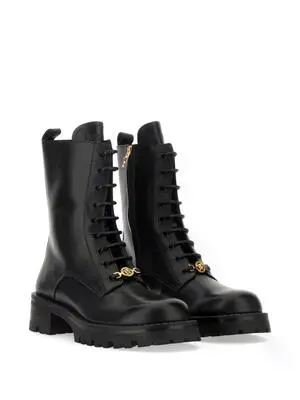 Versace Logo-embellishment Boots