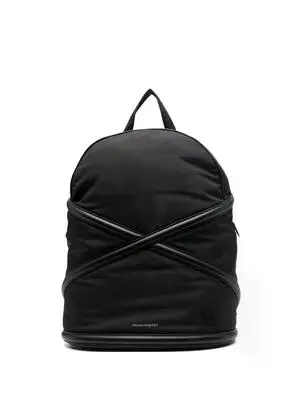Alexander McQueen Harness Logo Backpack