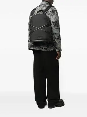 Alexander McQueen Harness Logo Backpack