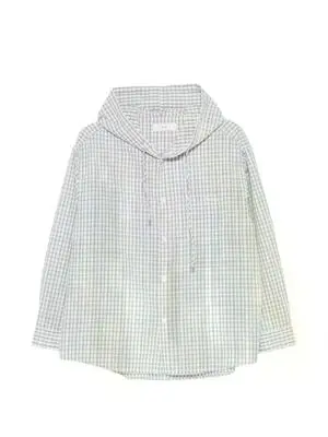 DUNST Checked Shirt - Neutrals