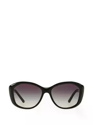 Burberry Geometric-frame Sunglasses - Black