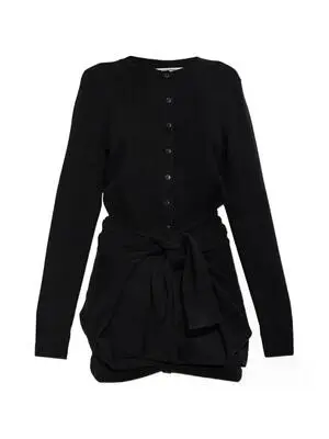 Alexander Wang Tie-waist Button-up Mini Dress