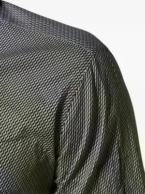 DOMENICO TAGLIENTE Geometric-pattern Long-sleeve Shirt