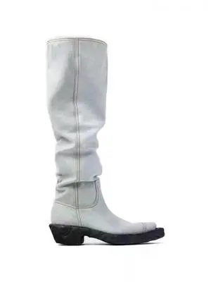 Camper Venga Denim Knee-high Boots