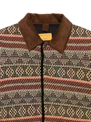 Guest In Residence Geometric-pattern Jacket