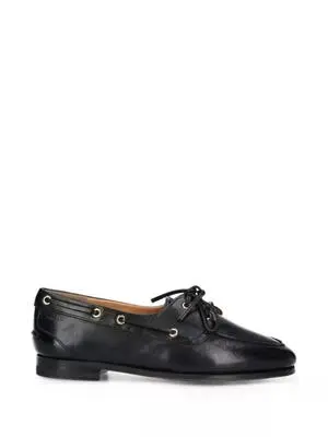 Bally Pathy Boat Shoes - Black