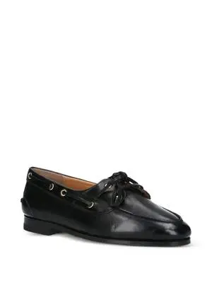 Bally Pathy Boat Shoes - Black