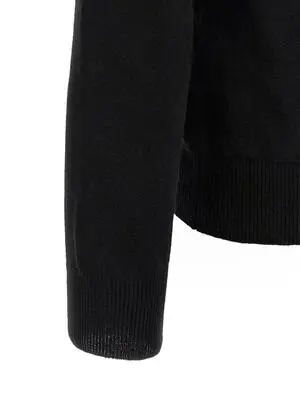 Play Comme Des Garcon Logo-patch V-neck Cardigan