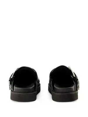Toga Stud-embellishment Mules