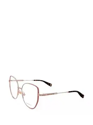 Marc Jacobs Runway Geometric-frame Glasses - Gold