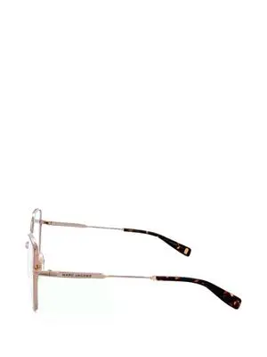 Marc Jacobs Runway Geometric-frame Glasses - Gold