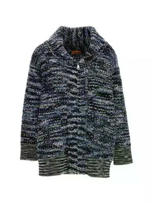 Missoni Patch-pocket Sweater Blue