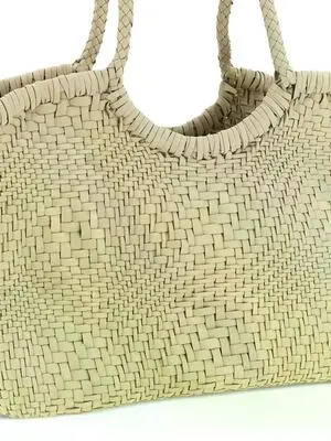 Dragon Diffusion Nantucket Optical Leather Tote Bag