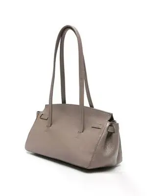 Liviana Conti Grained Leather Shoulder Bag