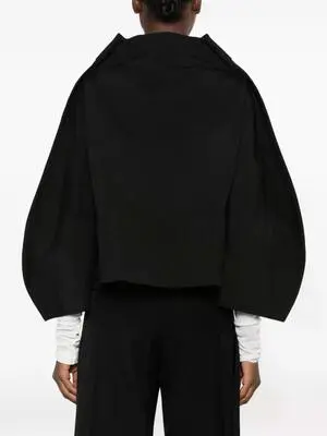 Comme Des Garçons Peter Pan-collar Wool Jacket