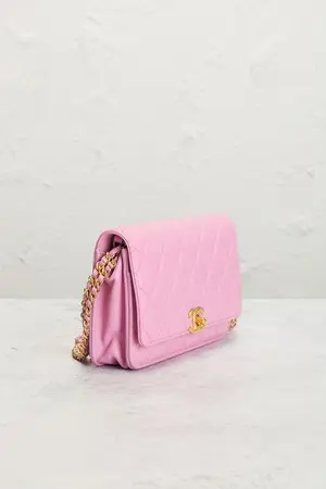 Chanel Lambskin Wallet On Chain
