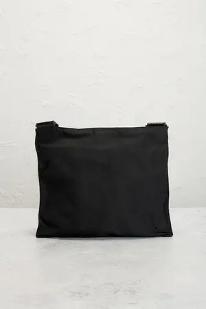 Prada Tessuto Flat Messenger Bag