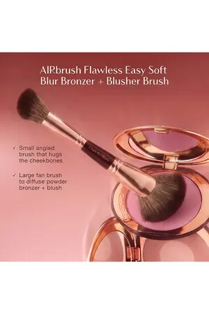 Charlotte Tilbury Dual Ended Bronzer & Blush Brush