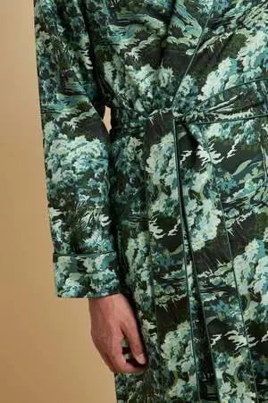 Olivia Von Halle Mescal Linden Forest Robe