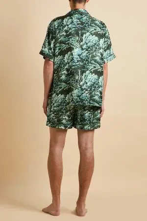 Olivia Von Halle Elordi Linden Forest Pajamas