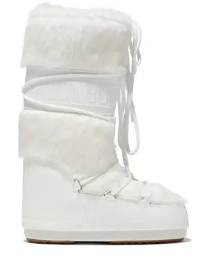 Moon Boot Icon Faux Fur Boots
