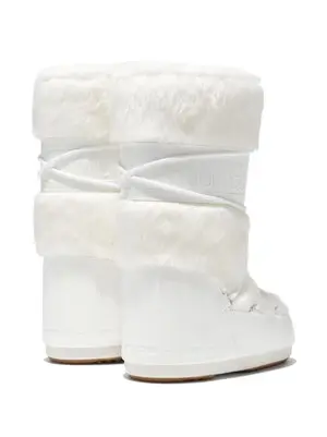 Moon Boot Icon Faux Fur Boots