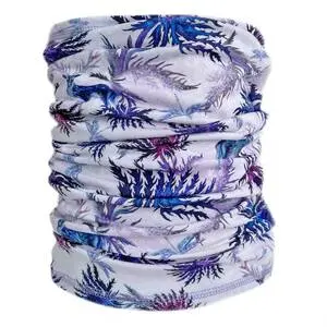VETKA Neutrals Neck Gaiter Sea Holly - White