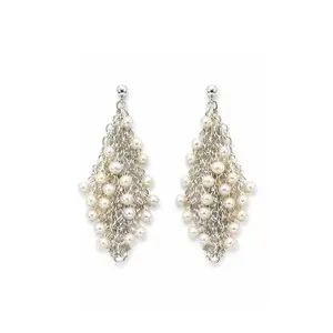 Saachi Cascading Pearl Statement Earrings