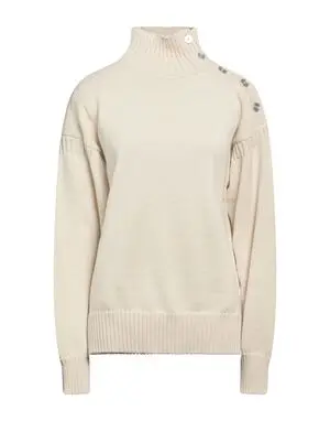 JIL SANDER Turtleneck Ivory Size Wool