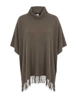 Fabiana Filippi Cape Khaki Size Virgin Wool, Silk, Cashmere - Beige
