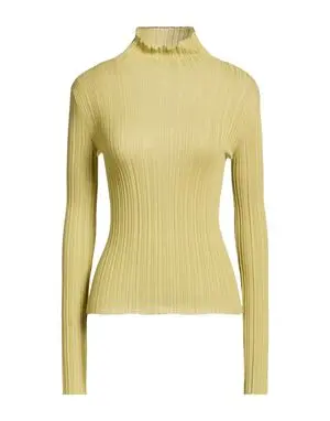 Agnona Turtleneck Lime Size Cashmere, Silk
