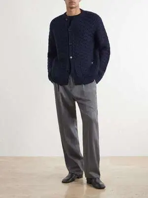 Valentino Garavani Wool And Cashmere-blend Cardigan