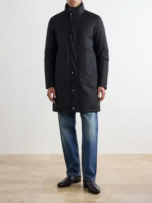 Herno New Business Layered Padded Shell Down Coat