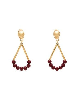 Marni Earrings Metal, Resin - Red