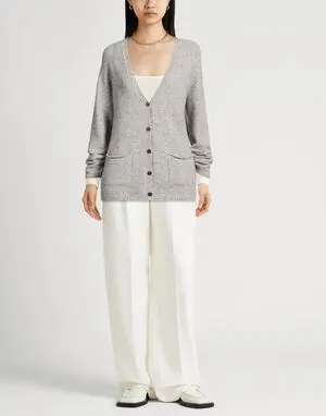 SEMICOUTURE Cardigan Size Virgin Wool, Polyamide, Cashmere, Elastane